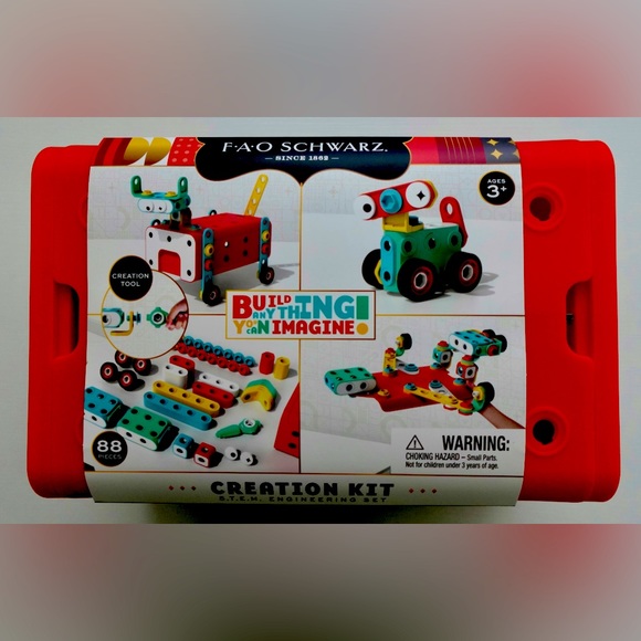 FAO Schwarz | Games | Fao Schwarz Creation Kit 88 Pcs | Poshmark